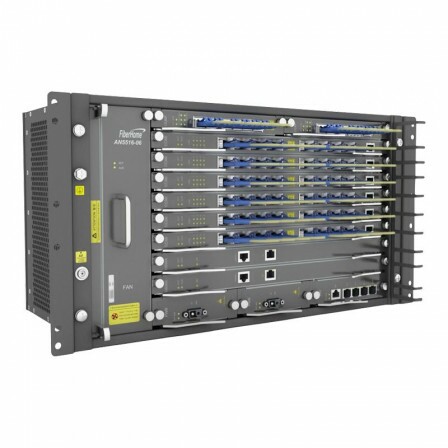 OLT FIBERHOME AN5516-06 (SEM PLACA EPON / GPON) OLT COM 6 SLOTS