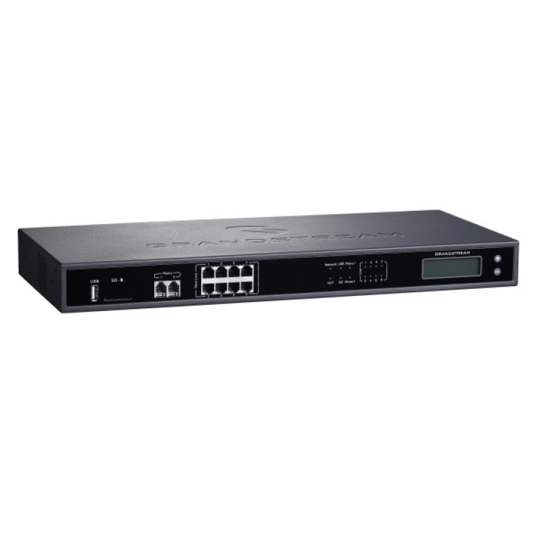GRANDSTREAM UCM6208 (08P) IP PBX VOIP 100 LIGAÇÕES SIMULT