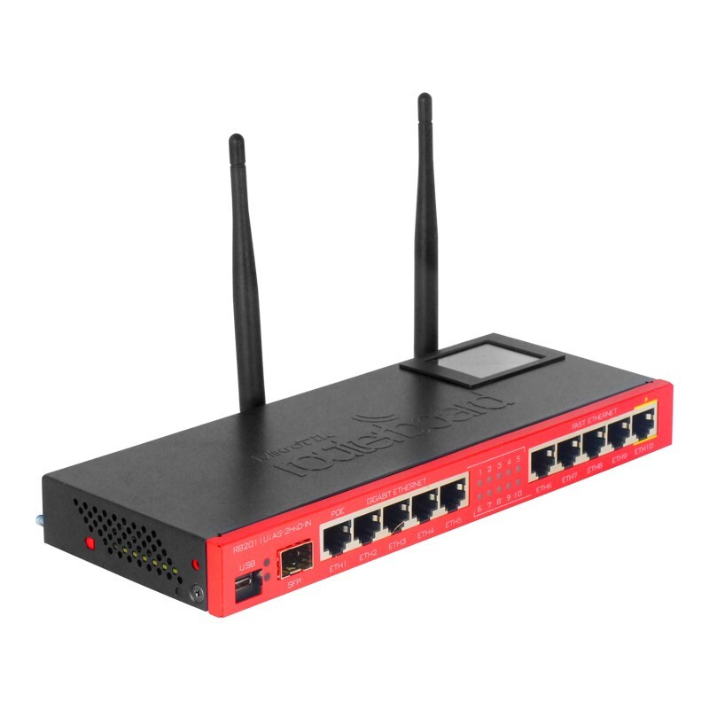 RB2011UIAS2HNDIN ROTEADOR RB2011UIAS2HNDIN - 5 PORTS FAST