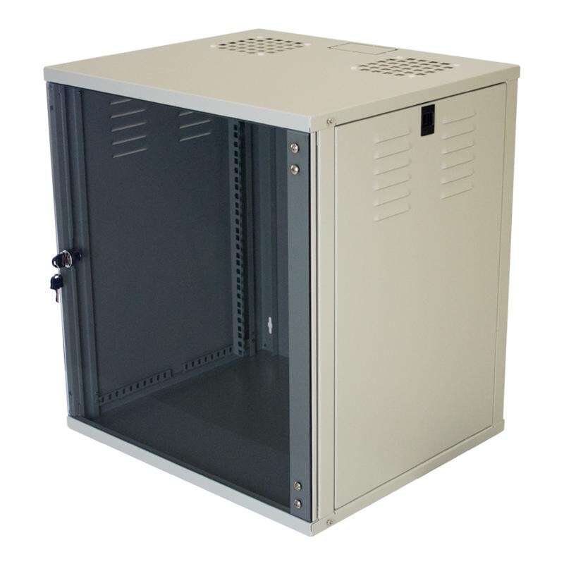 RACK DE PAREDE DESMONTAVEL 08U / 450MM / BEGE - FIBRACEM